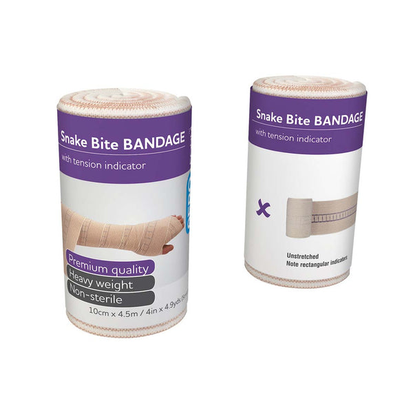 Snake Bite Roller Bandage – Red Medical